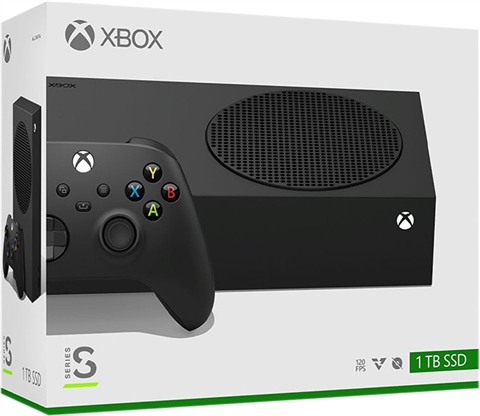 Xbox Series S Console 1TB Carbon Black Boxed